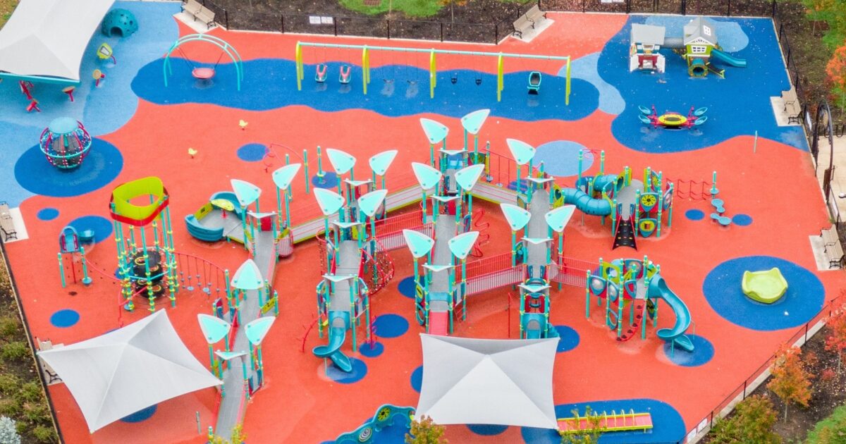 Remington & Vernick Engineers | Upgrades to Watsessing Park Playground